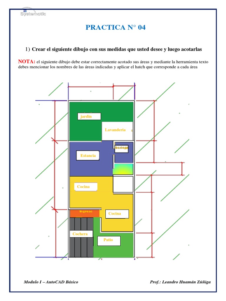 Pratica 04 - AutoCAD Basico 2D | PDF