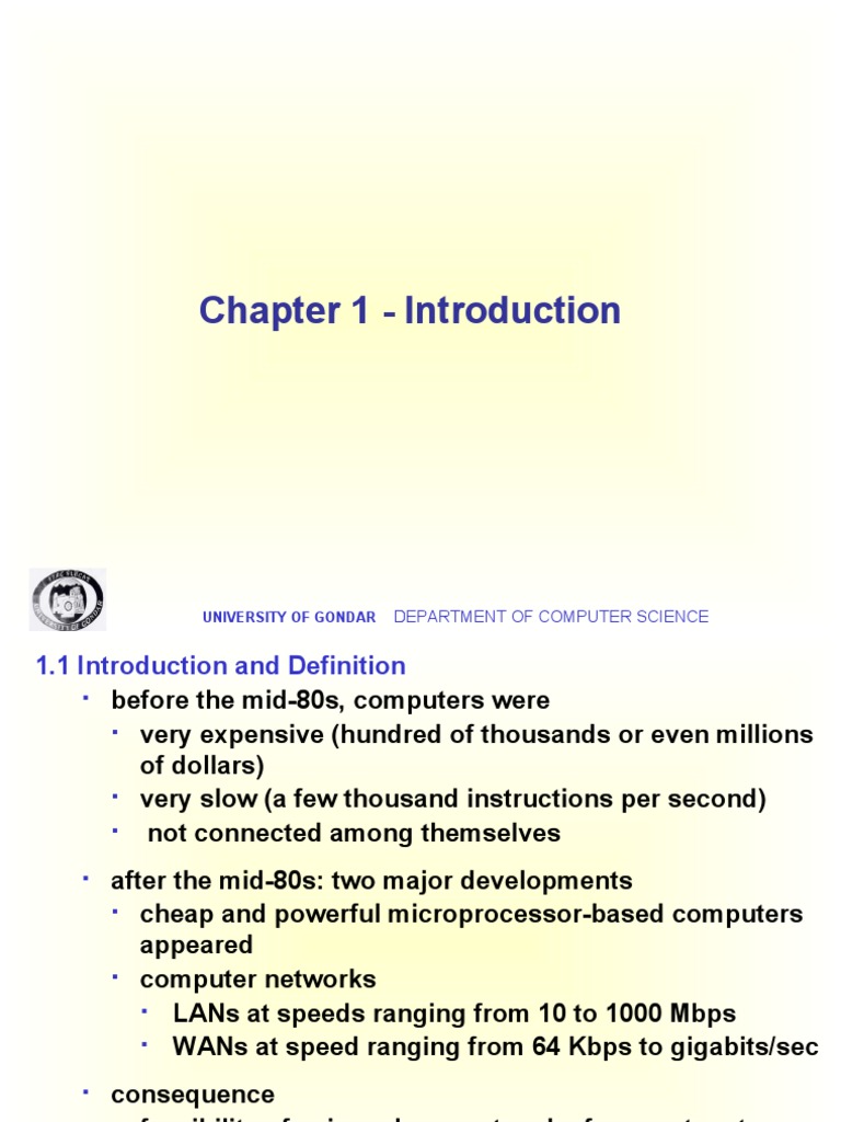 Chapter 1-Introduction | PDF | Distributed Computing | Scalability