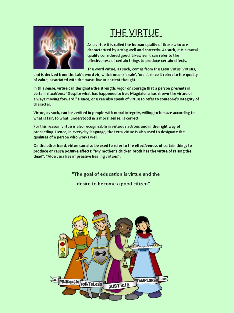 The Virtue | PDF | Moralidad