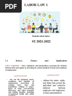 CHRA Labor Code Reviewer PDF | PDF | Cost Of Living | Employment