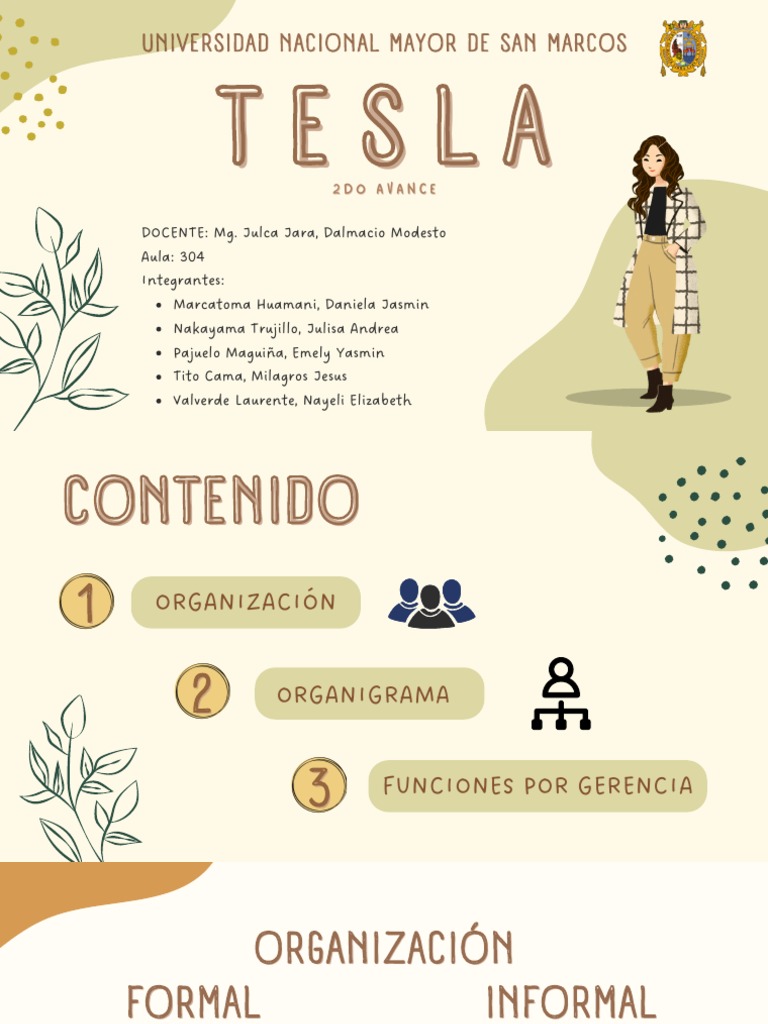 Organización de Tesla | PDF | Elon Musk | Economias