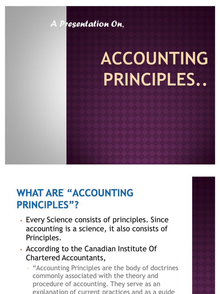 Accounting Principles | PDF | Debits And Credits | Revenue