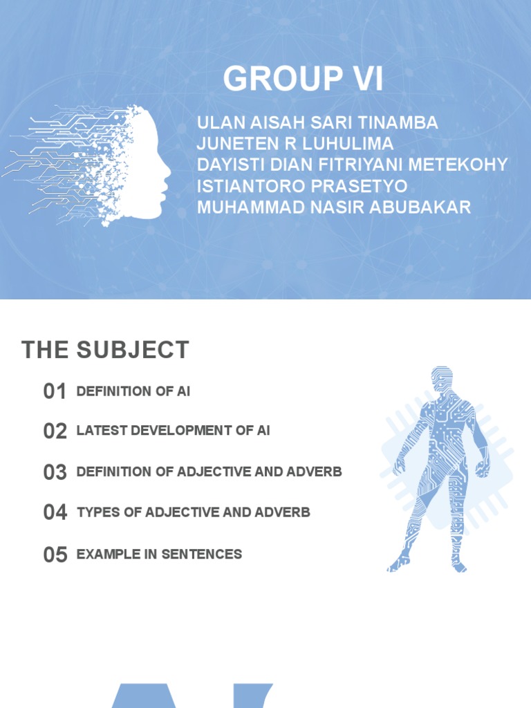 AI and Grammar: Definitions & Examples | PDF | Adverb | Adjective