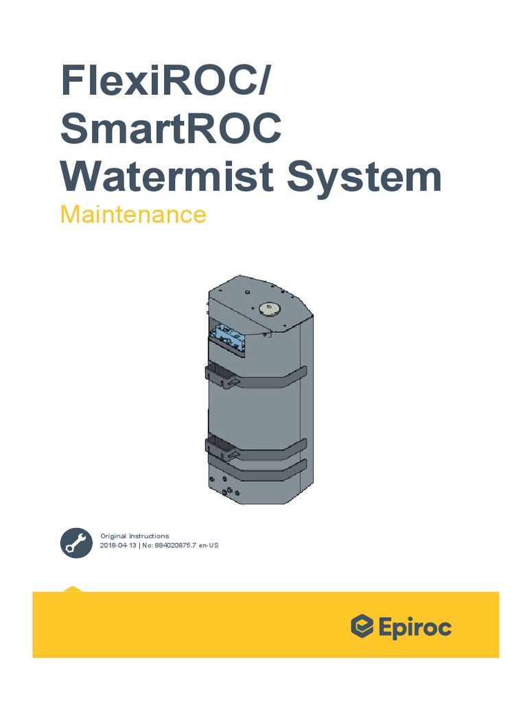 FlexiROC Water Mist System Guide | PDF | Mechanical Engineering | Equipment