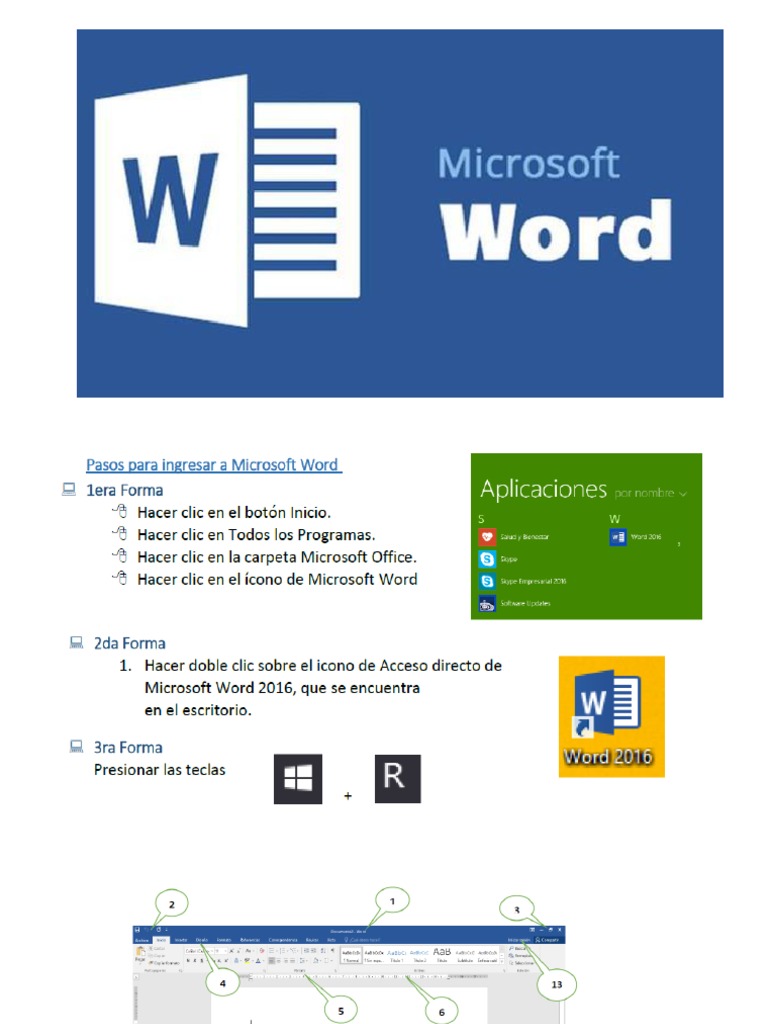 Clase 7 - Word Basico 1 | PDF