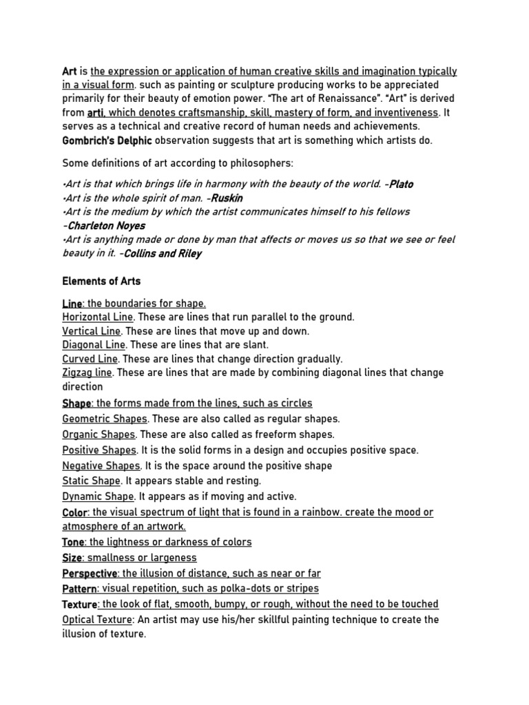 Art App Midterm Outline | PDF | Abstract Art | Paintings