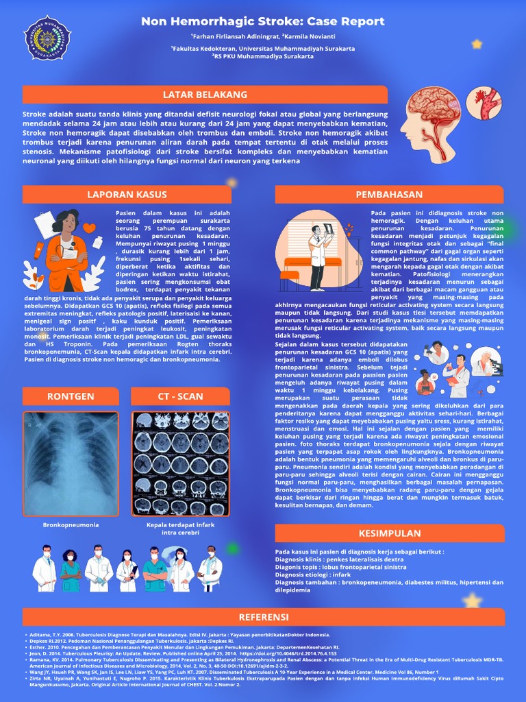 Case Report-Stroke Non Hemoragik | PDF