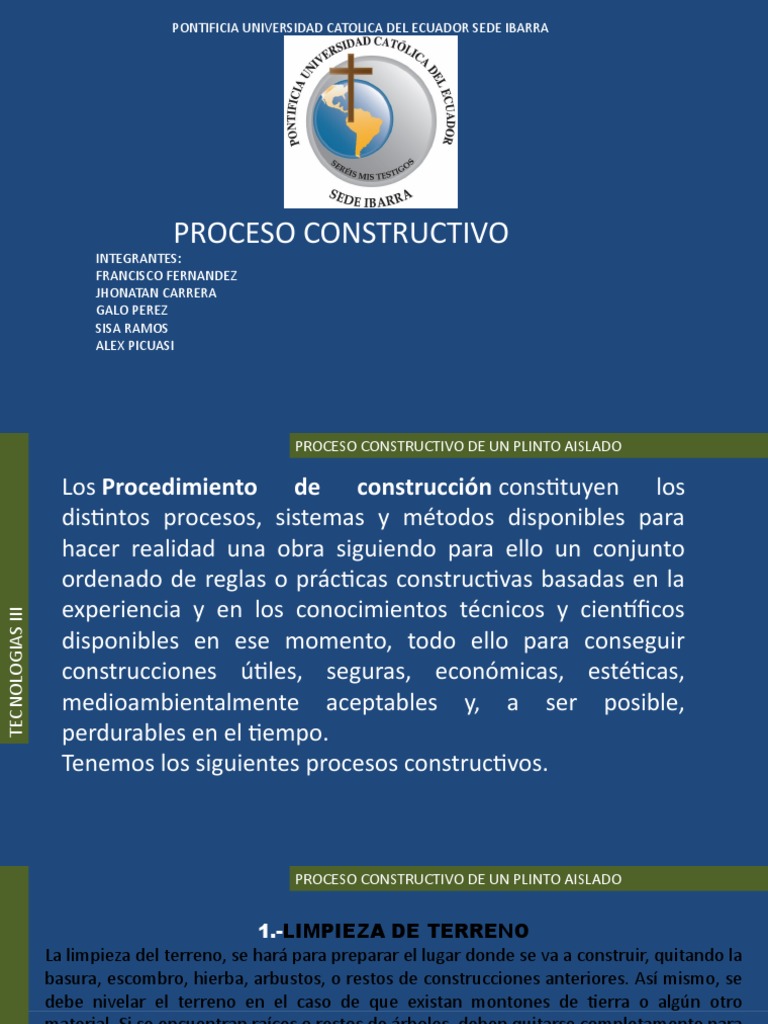 Construcción de un plinto aislado: Proceso paso a paso | PDF ...