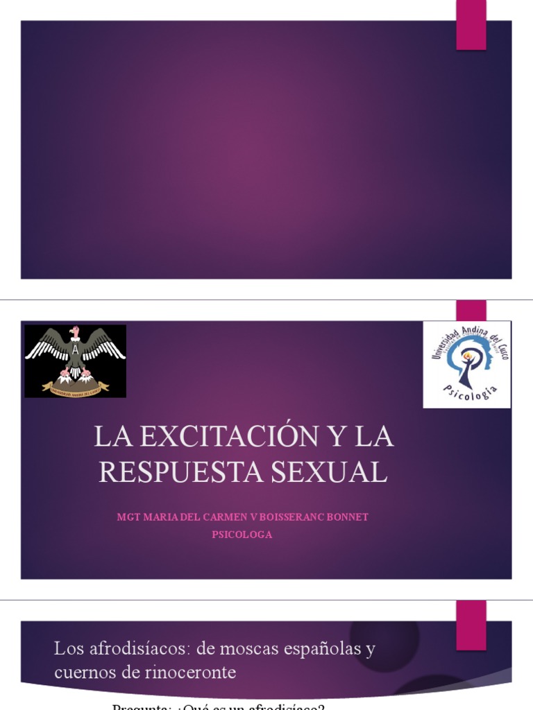 Exitacion Sexual Parte 2 | PDF | Drogas | Cerebro