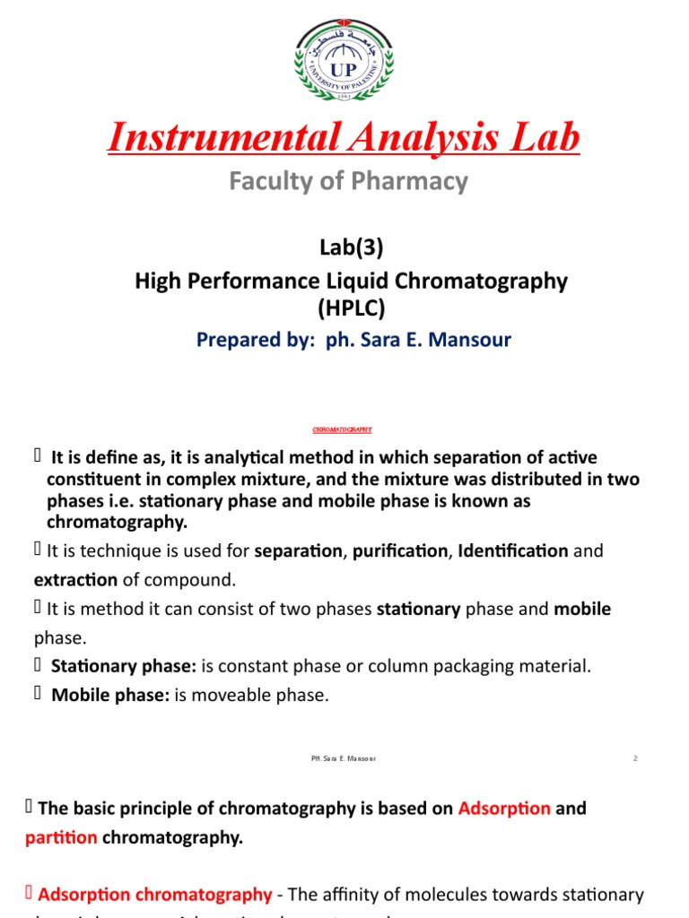 HPLC | Download Free PDF | High Performance Liquid Chromatography ...