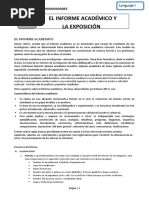 Partes de Un Informe Ejemplo | PDF | Información | Hipótesis