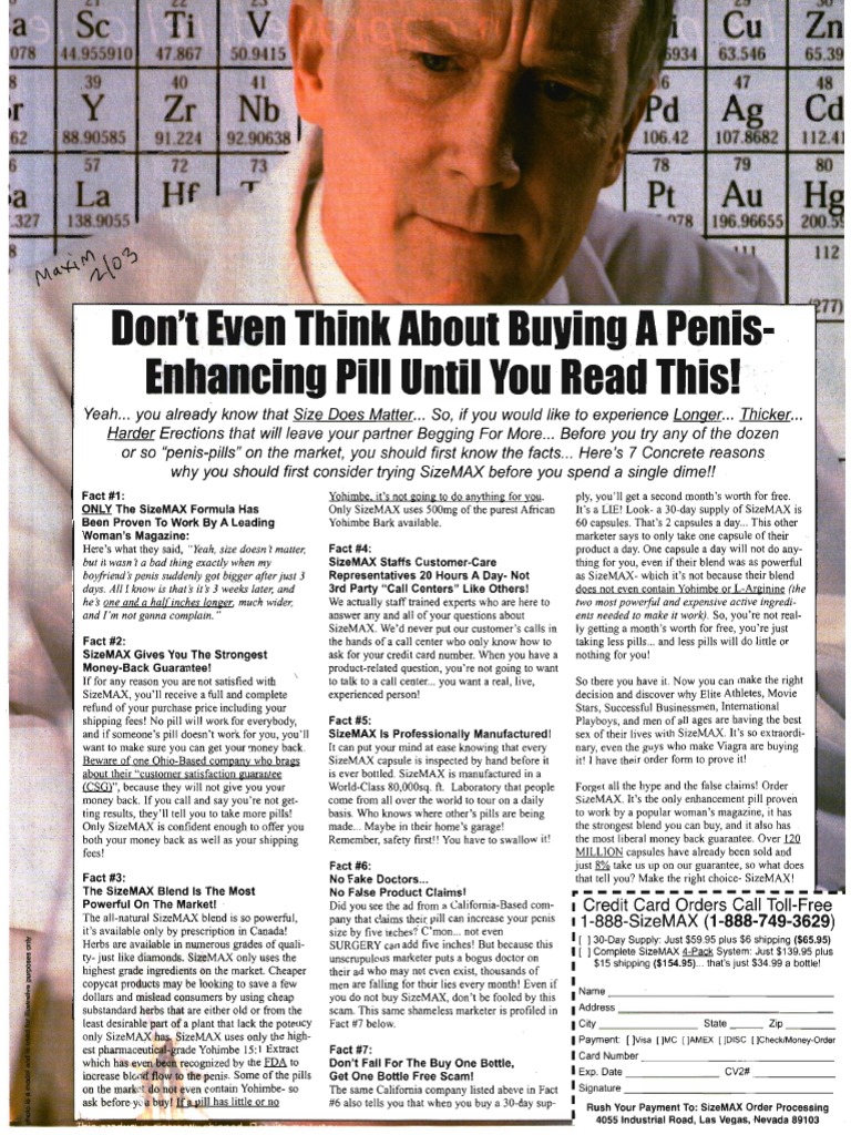 SizeMAX - Maxim Feb 2003 | PDF