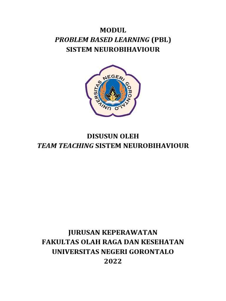 Modul PBL Sistem Neurobihaviour | PDF
