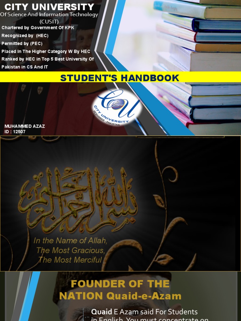 CUSIT Student Handbook Guide Programs Courses Faculty | PDF | Computing ...