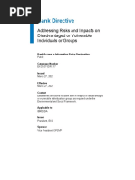 World Bank Environmental and Social Standards | PDF | Sustainability | Risk