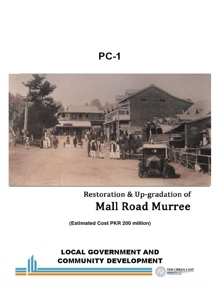 Murree Mall - PC1 - Final Draft For DCO - August 2015 - NQ | PDF | Road | Traffic