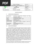 BSP Accomplishment Report Sample | PDF | Scouting | Outdoor Recreation ...