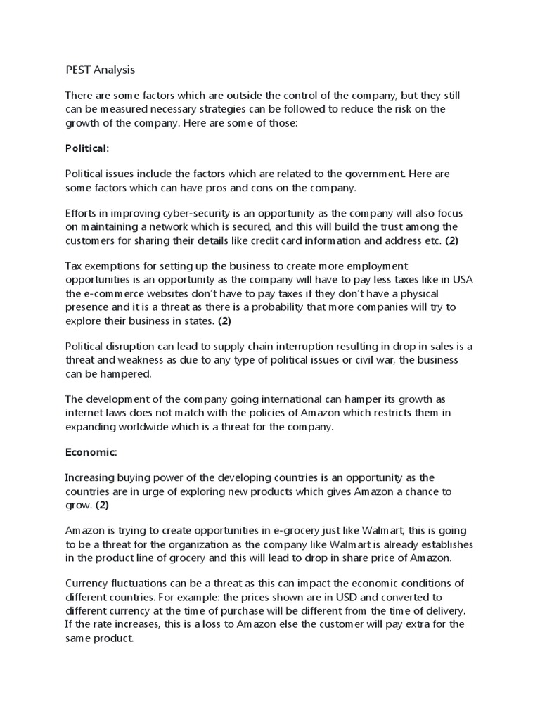 Analyzing Political, Economic, Social, Technological, and Legal Factors ...