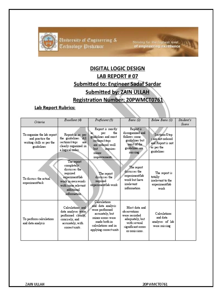 DLD Lab#07 | PDF | Logic | Mathematical Logic