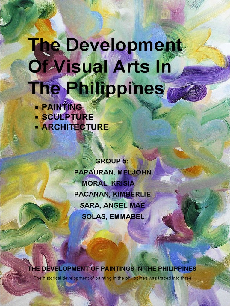The Development Of Visual Arts In The Philippines PDF Manila Column