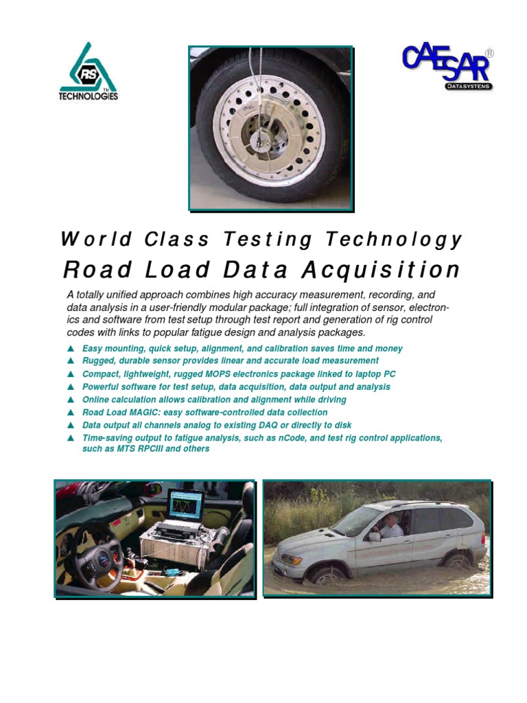 Road Load Data Acquisition | Download Free PDF | Data Acquisition | Sensor
