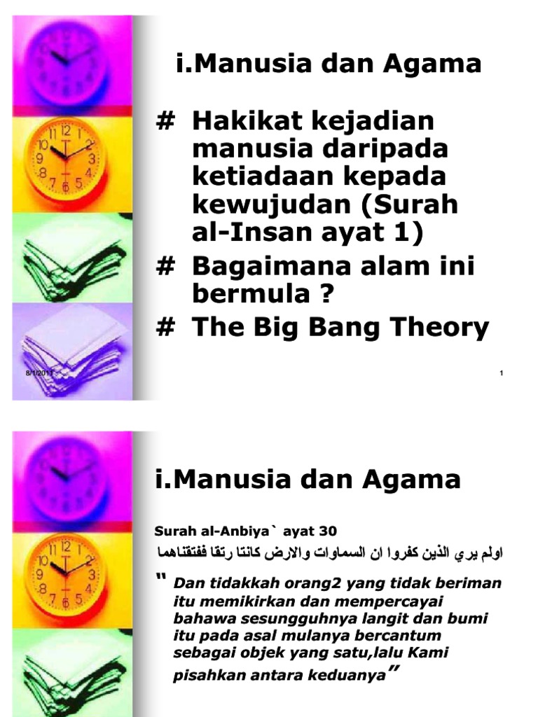 Tajuk 1.Ctu101.Islam Sebagai Al-Din | PDF