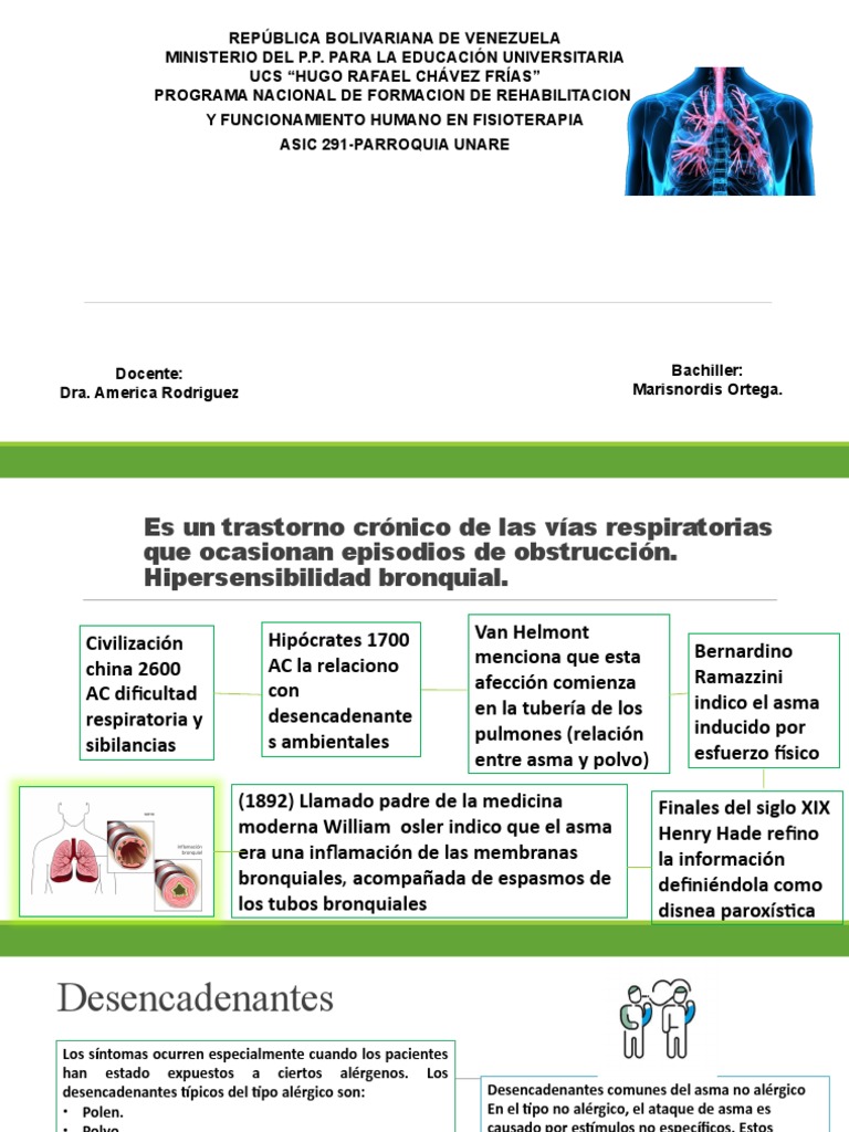Asma: Causas, Síntomas y Tratamiento | PDF | Asma | Alergia