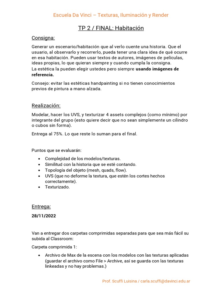 Consigna TP2-FINAL-TexturasN5A-Scuffi | PDF | Arte