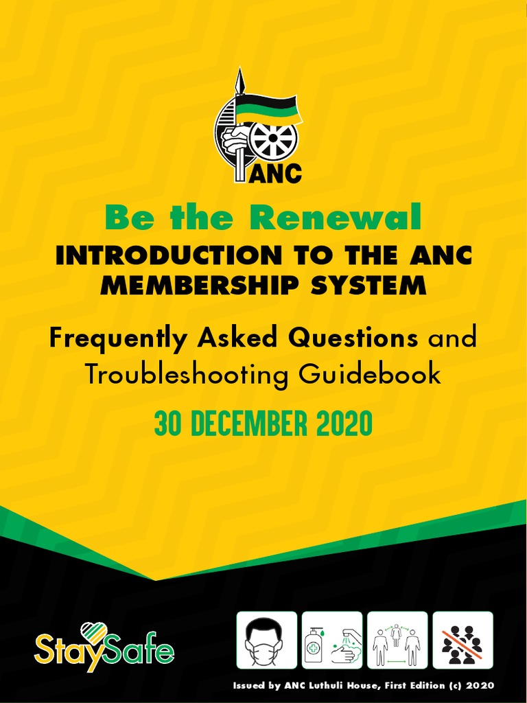 Understanding Your Membership: An Introduction to the ANC's New Online ... Understanding Your Membership: An Introduction to the ANC's New Online ...