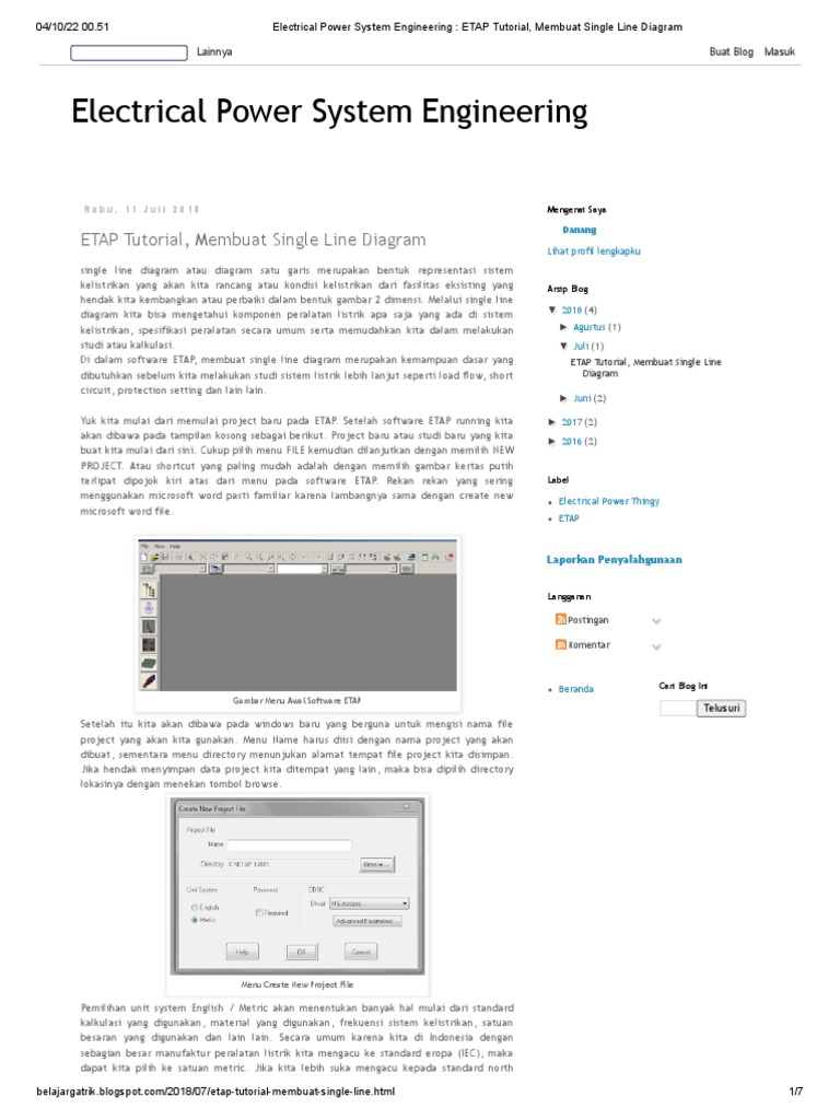 Creating Single Line Diagram | PDF