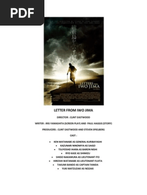 Shido Nakamura Letters From Iwo Jima