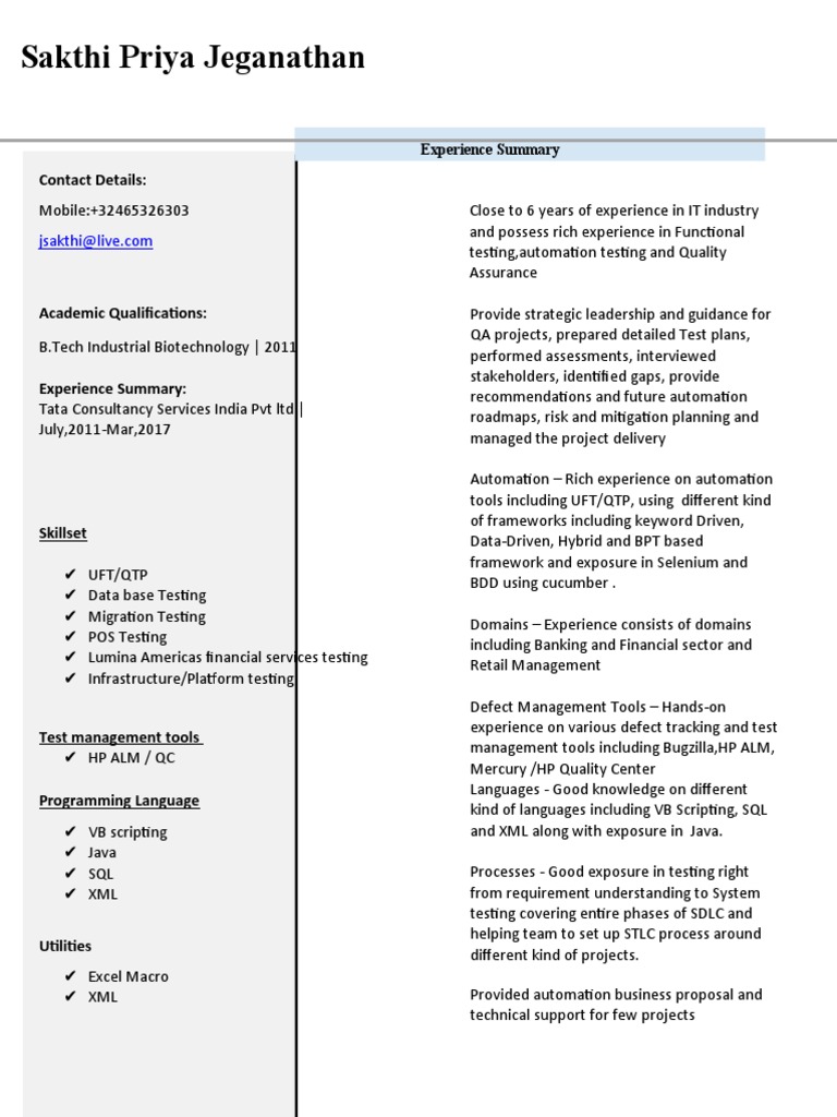 Sakthi Priya Resume | PDF | Computer Engineering | Computing Sakthi Priya Resume | PDF | Computer Engineering | Computing