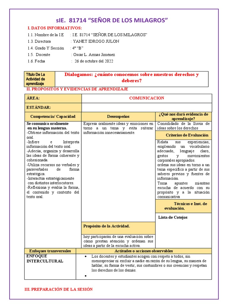 26 de Octubre Actividad de Aprendizaje Comunicacion | PDF | Aprendizaje ... 26 de Octubre Actividad de Aprendizaje Comunicacion | PDF | Aprendizaje ...