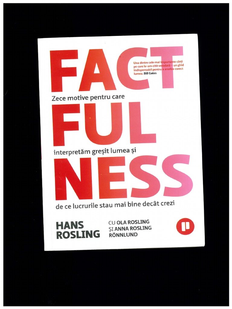 Hans Rosling - Factfullness | PDF