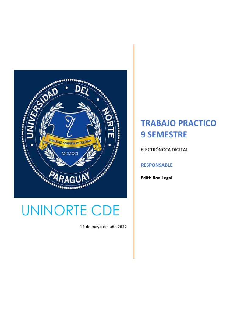 Trabajo Practico Microo | PDF | Microcontrolador | Unidad Central de ...