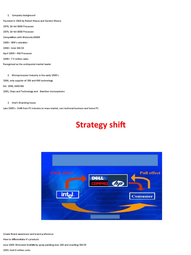 Intel PPT Draft | PDF | Intel | Brand