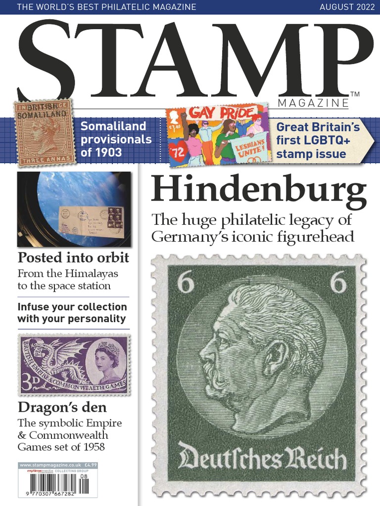 Stamp Magazine 2022 08 | PDF | Bbc | Postage Stamp