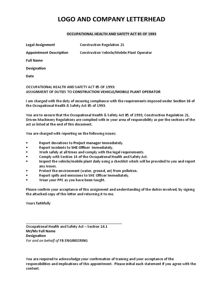 CR21 Construction Vehicle Operator | PDF | Occupational Safety And Health | Regulatory Compliance