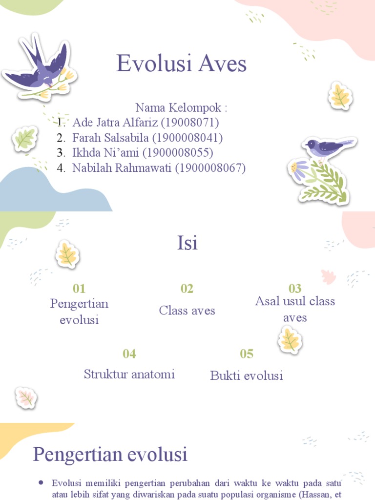 Evolusi Aves Pdf