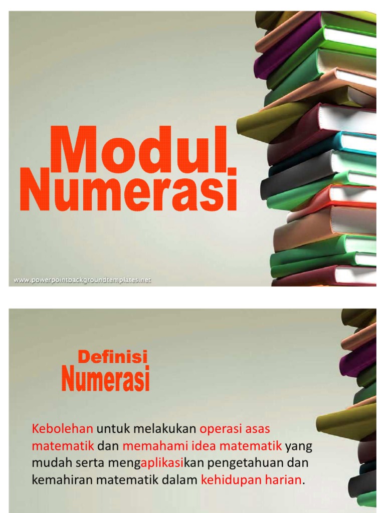 Modul Numerasi | PDF