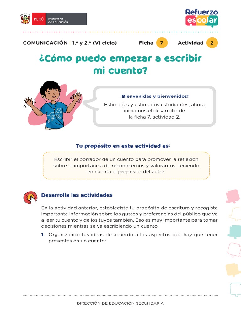 CHP Ebr Secundaria Urbano Refuerzo 2 127 | PDF | Cuentos | Cognición CHP Ebr Secundaria Urbano Refuerzo 2 127 | PDF | Cuentos | Cognición