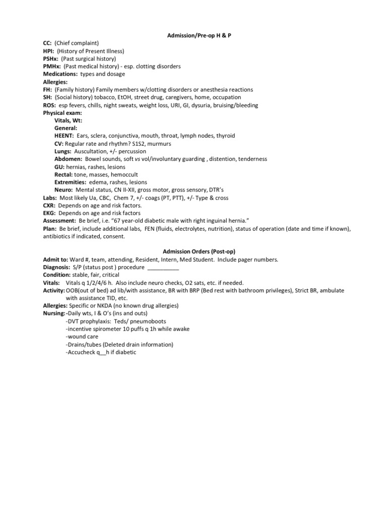 Surgical Cheat Sheet | PDF | Surgery | Anesthesia