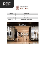 Zara Introduction | PDF | Retail | Fashion