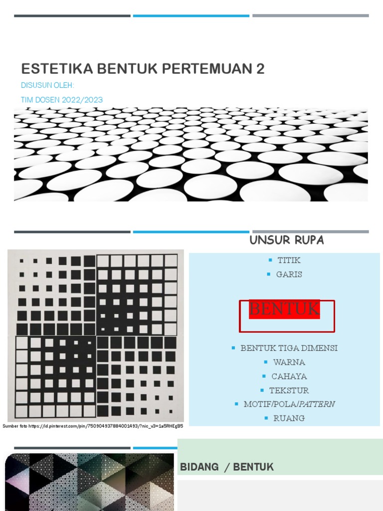 Estetika Bentuk Pertemuan 2 | PDF