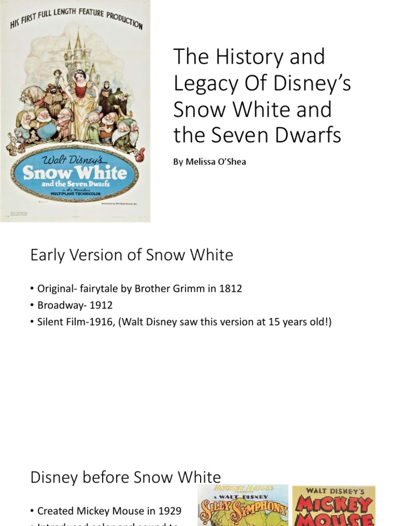 Snow White | PDF | Animation | Walt Disney