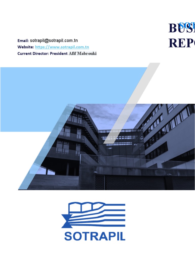 SOTRAPIL RAPORT (Mohamed Lahiani) | PDF | Stocks | Economies