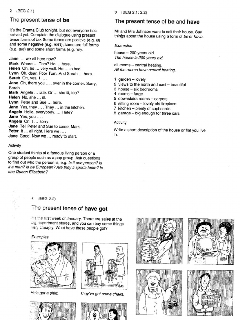 2 Present Tenses | PDF