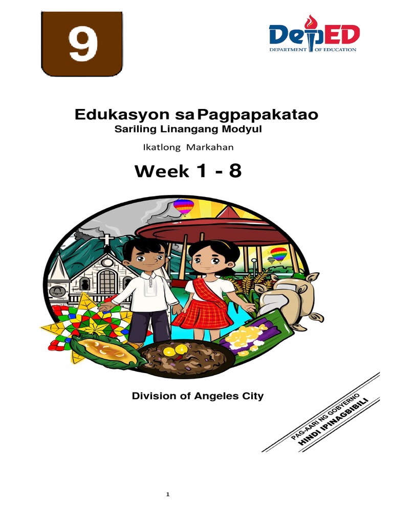 EsP9 Modules Q3W1 8 2021 2022 Final | PDF