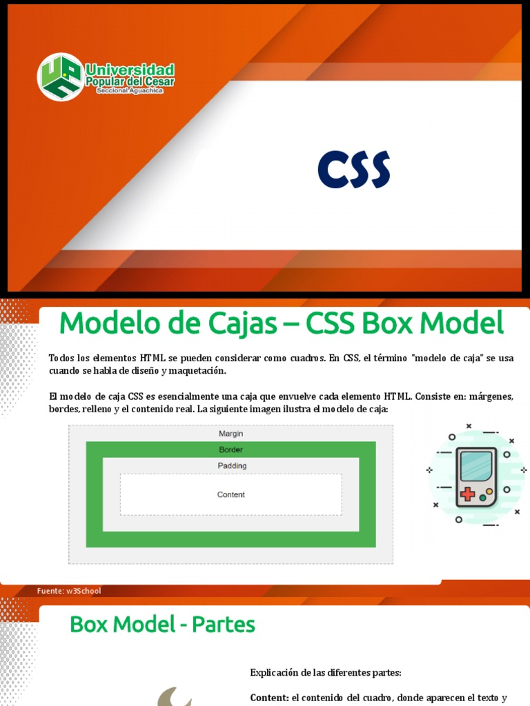 Clase # 5 CSS-BoxModel | PDF | HTML | Diseño