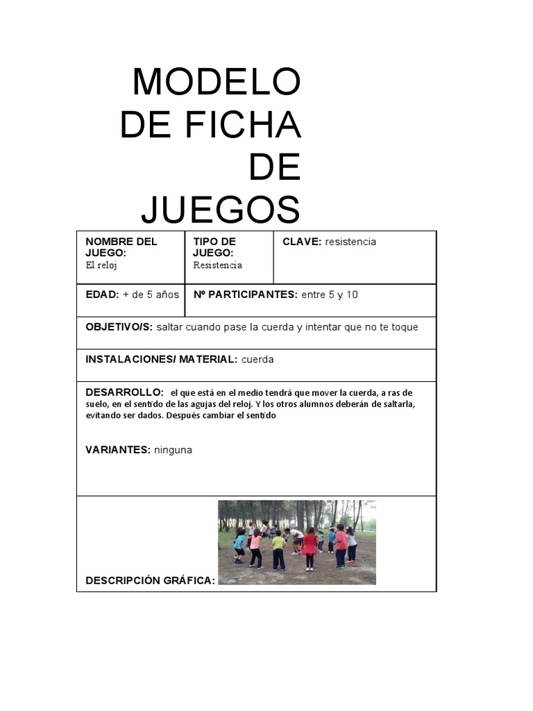 Ficha de Juegos 2021 Rodrigo | PDF
